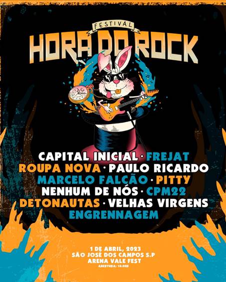 Segunda edição do Festival Hora do Rock traz grandes nomes da música ...